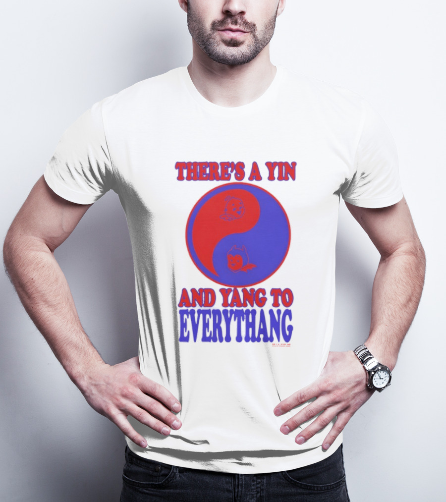 Yin Yang Duality With Angel Devil T-Shirt