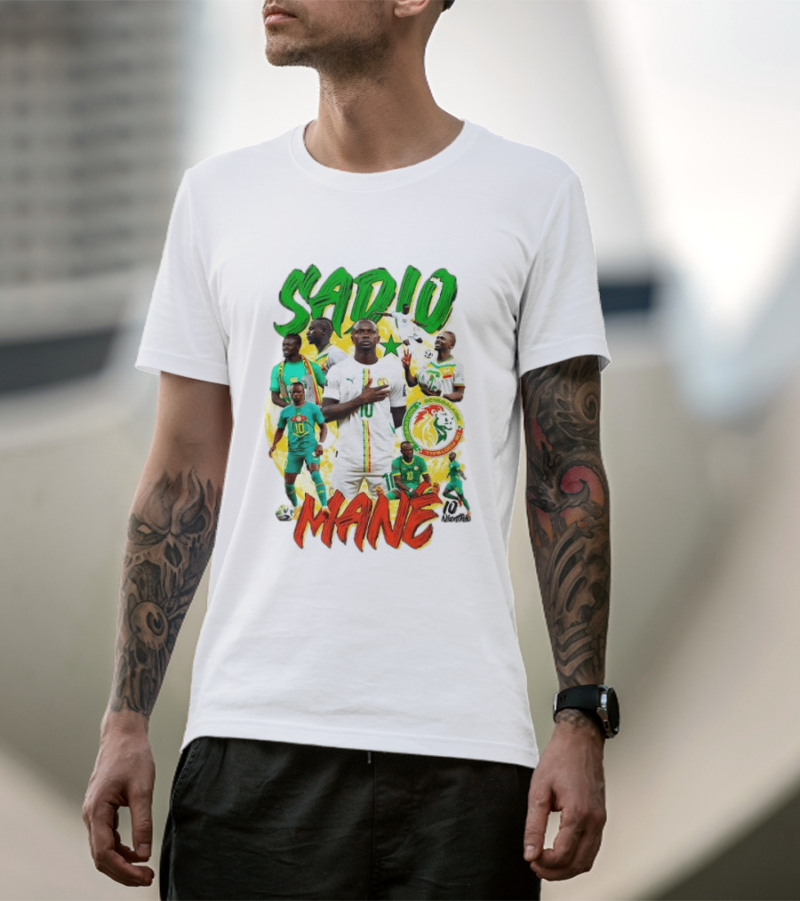 Sadio Mané Senegal National Football Team 10 2026 T-Shirt