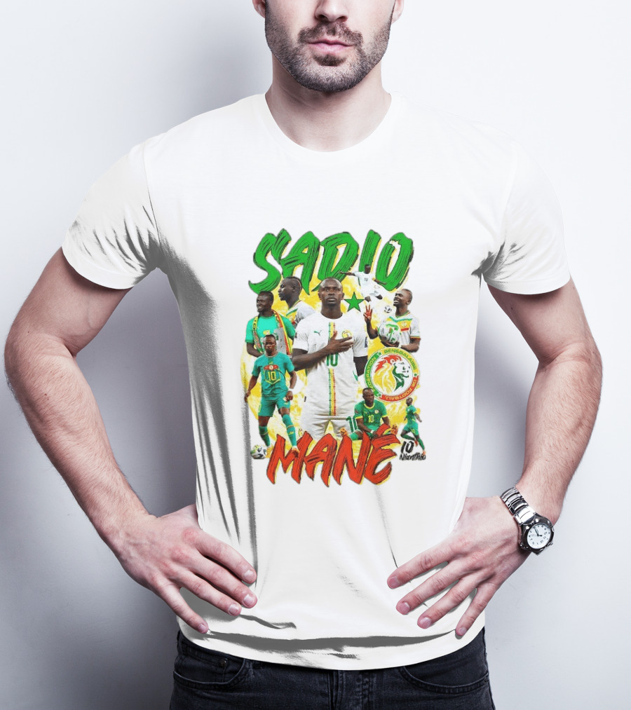Sadio Mané Senegal National Football Team 10 2026 T-Shirt