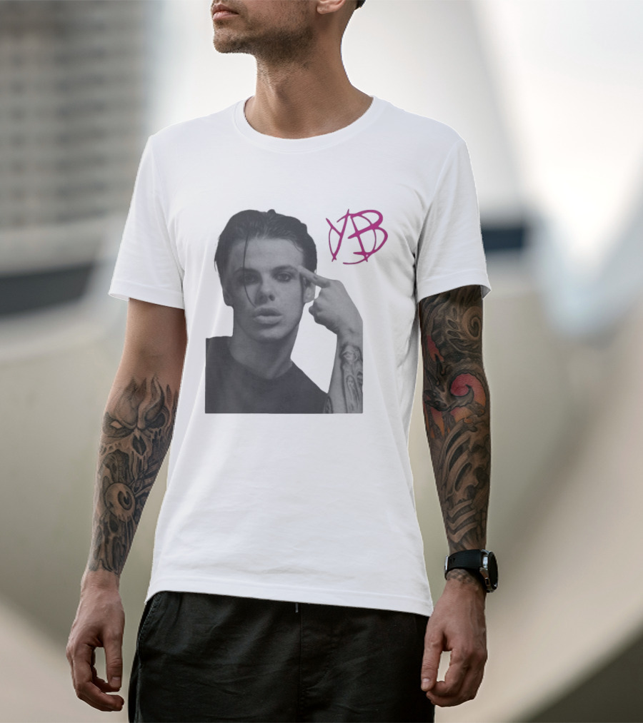 Yungblud YB Logo Finger Tattoo T-Shirt