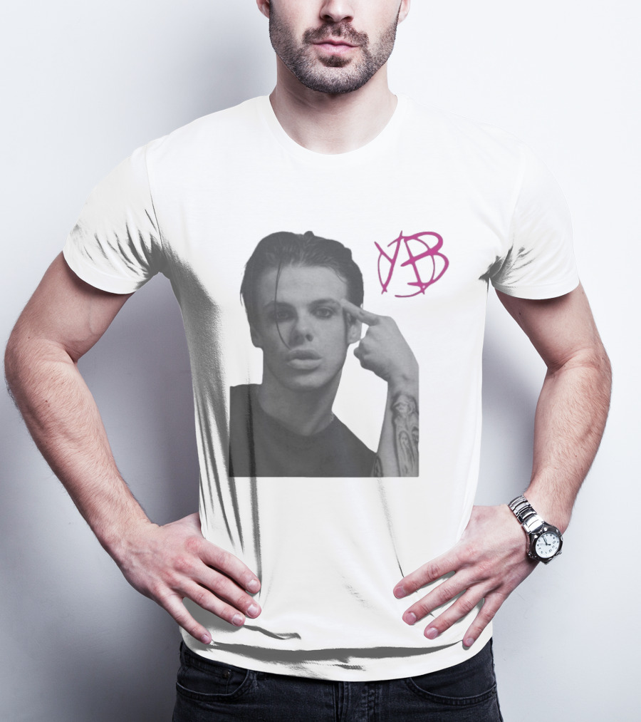 Yungblud YB Logo Finger Tattoo T-Shirt