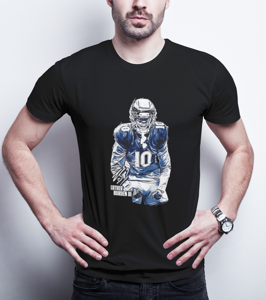 Luther Burden III Chicago Bears Number 10 T-Shirt