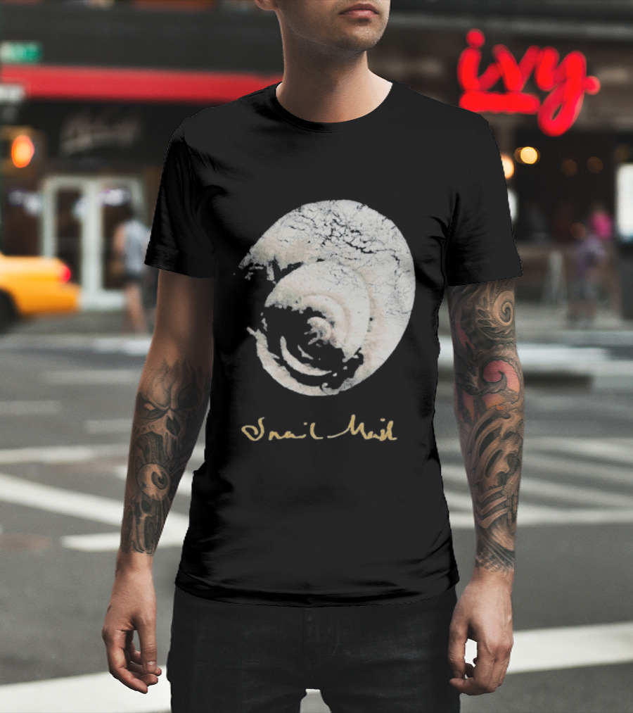 Snail Mail Cracked Shell T-Shirt