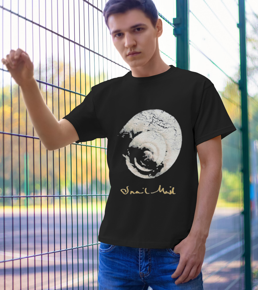 Snail Mail Cracked Shell T-Shirt