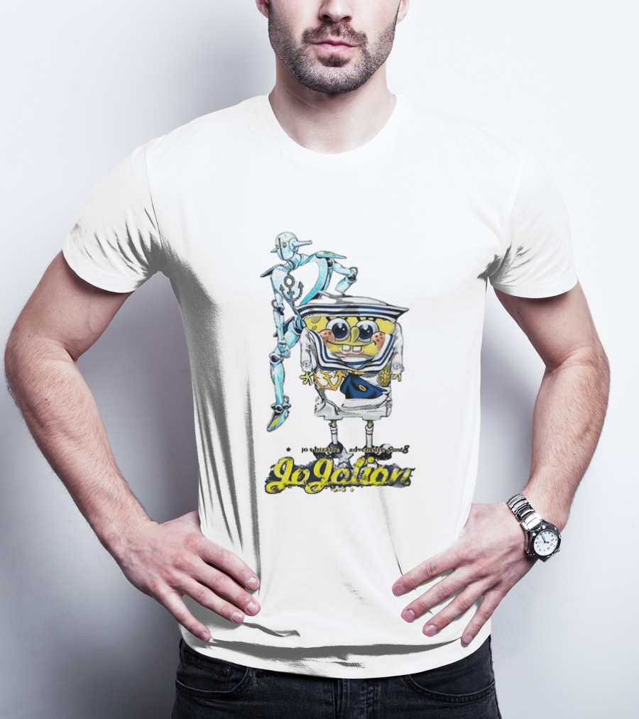 Jo Jolion JoJo's Bizarre Adventure Part 8 Spongebob T-Shirt