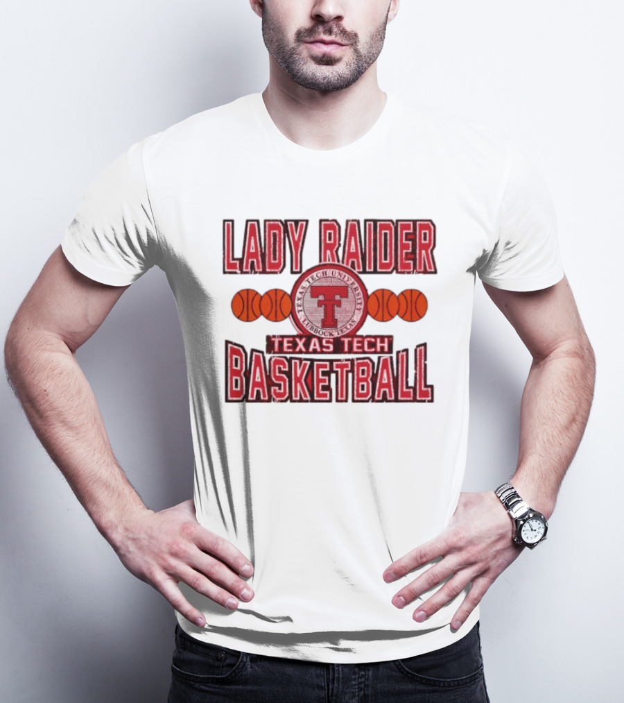 Texas Tech University Lady Raider Basketball Team Lubbock Texas T-Shirt