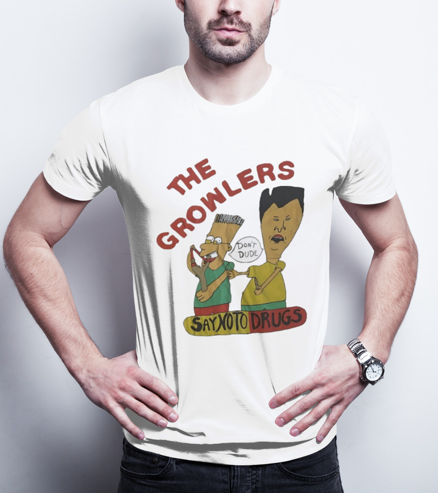 The Growlers Say No To Drugs Don't Dude T-Shirt