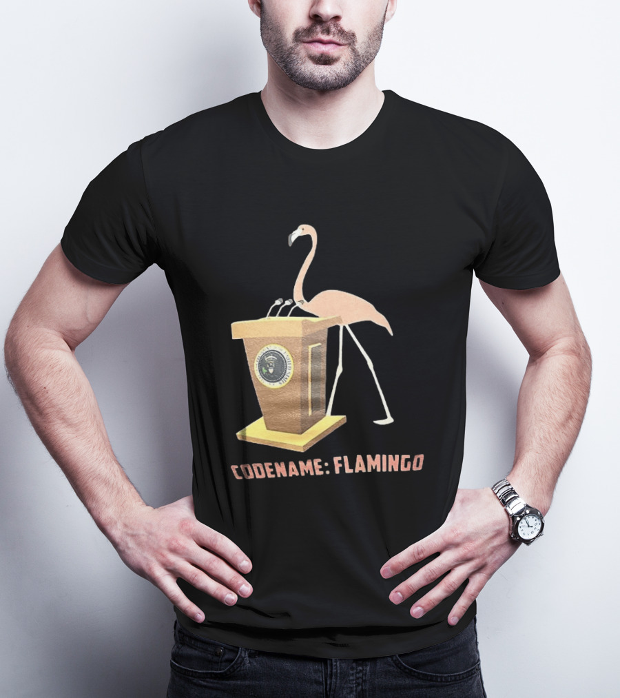 Codename Flamingo Presidential Podium Seal T-Shirt