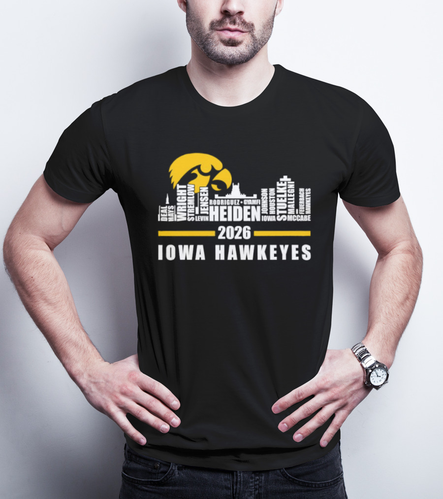 Iowa Hawkeyes 2026 Heiden Skyline T-Shirt