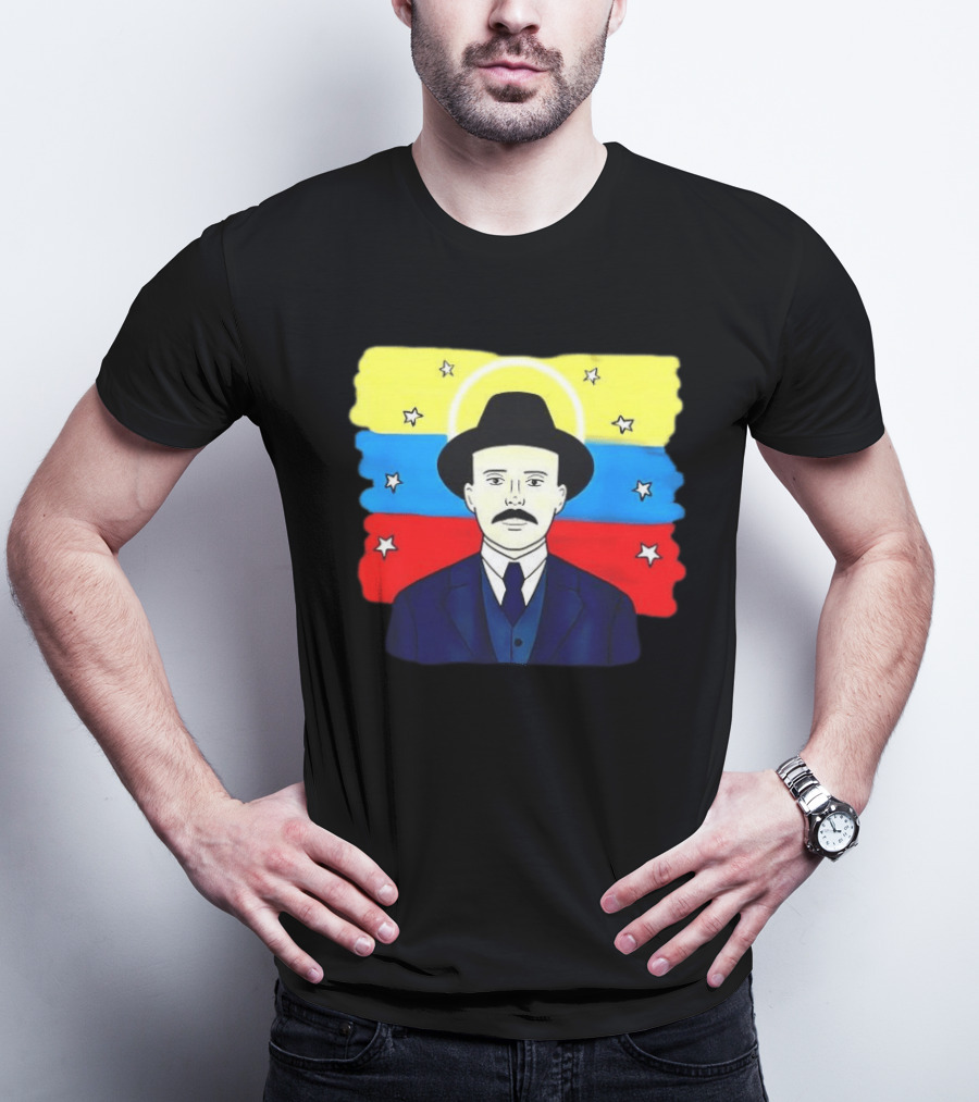 Venezuela Flag José Gregorio Hernández T-Shirt