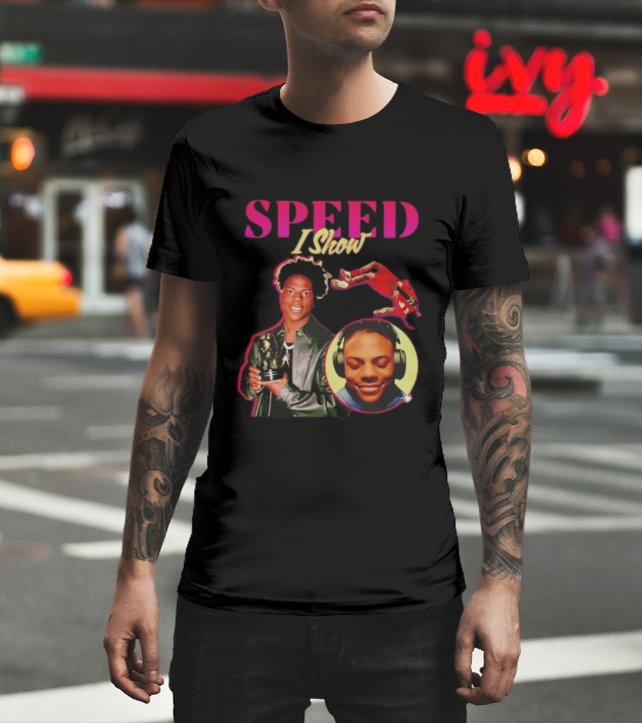 Speed I Show IShowSpeed Soccer Highlights Gaming T-Shirt