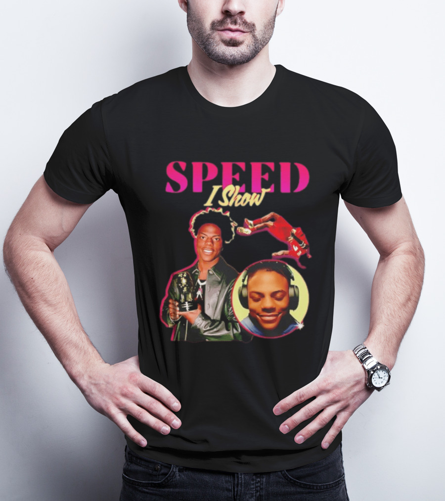 Speed I Show IShowSpeed Soccer Highlights Gaming T-Shirt