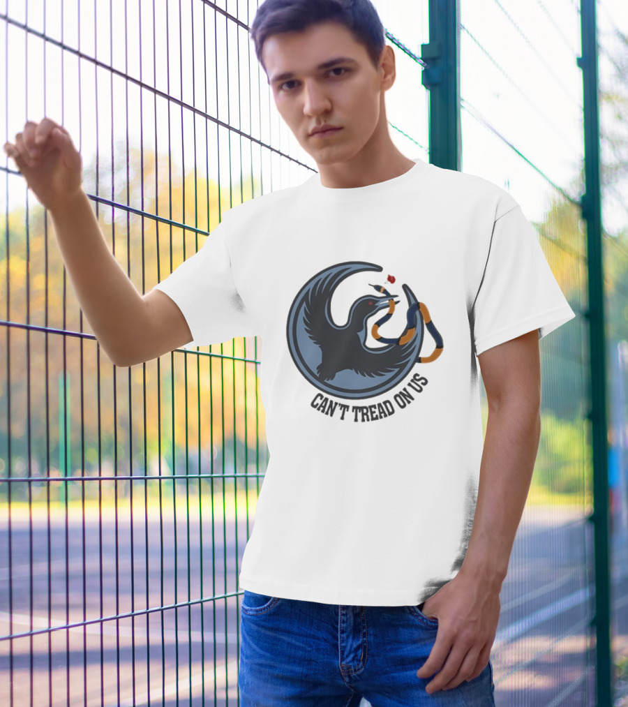 Minnesota Rebel Alliance Can't Tread On Us Bird And Serpent T-Shirt