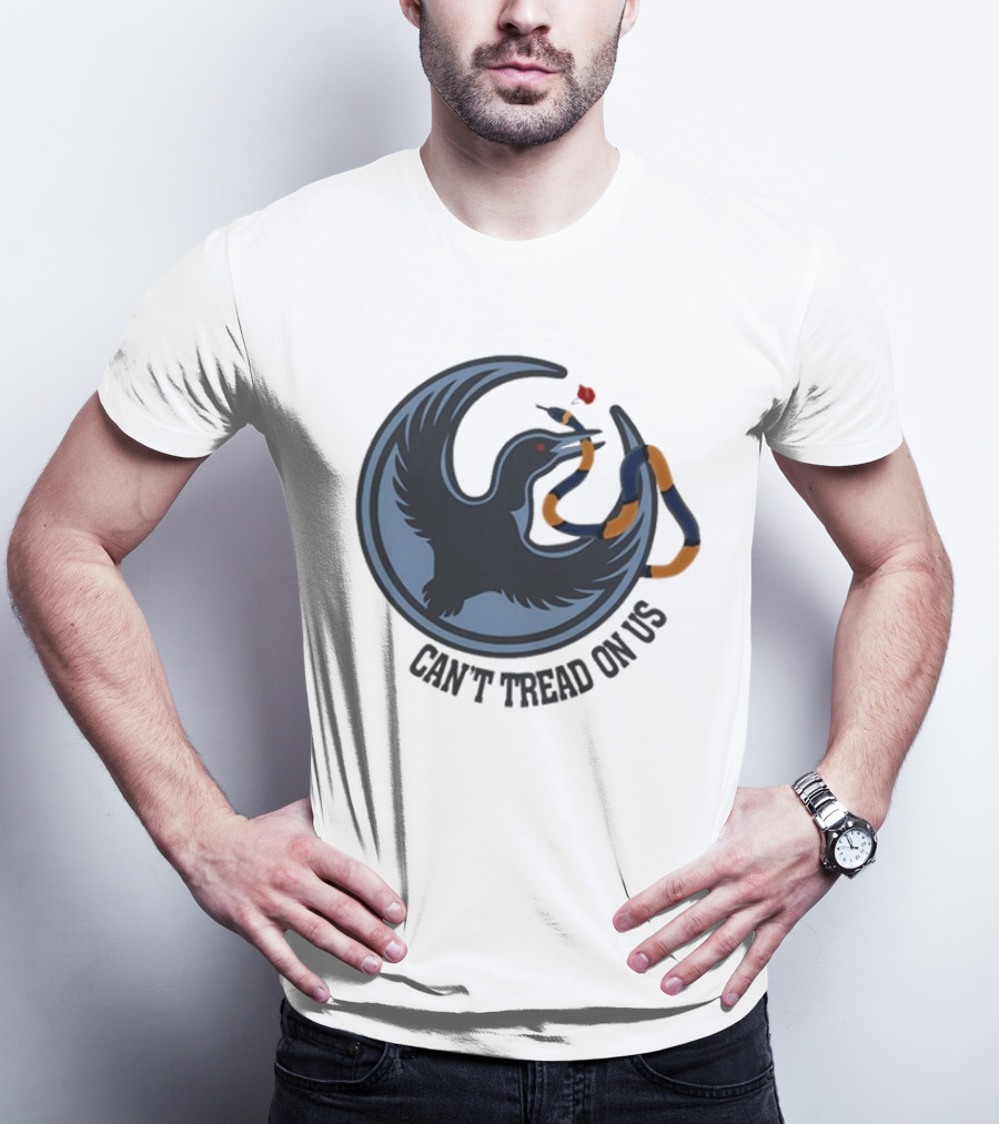 Minnesota Rebel Alliance Can't Tread On Us Bird And Serpent T-Shirt