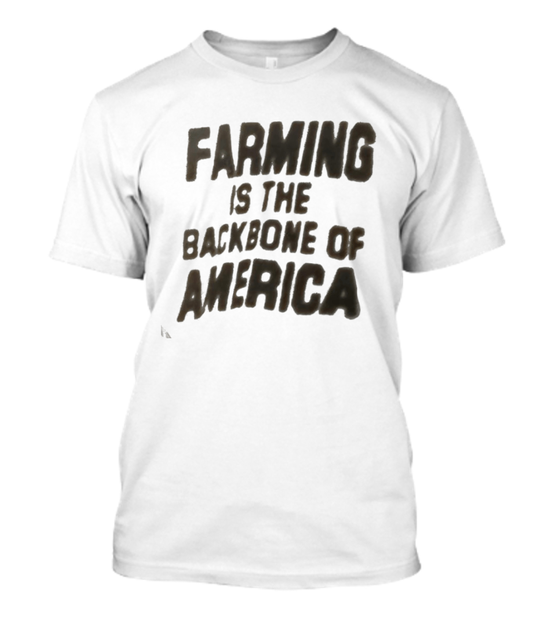 Farming Is The Backbone Of America T-Shirt