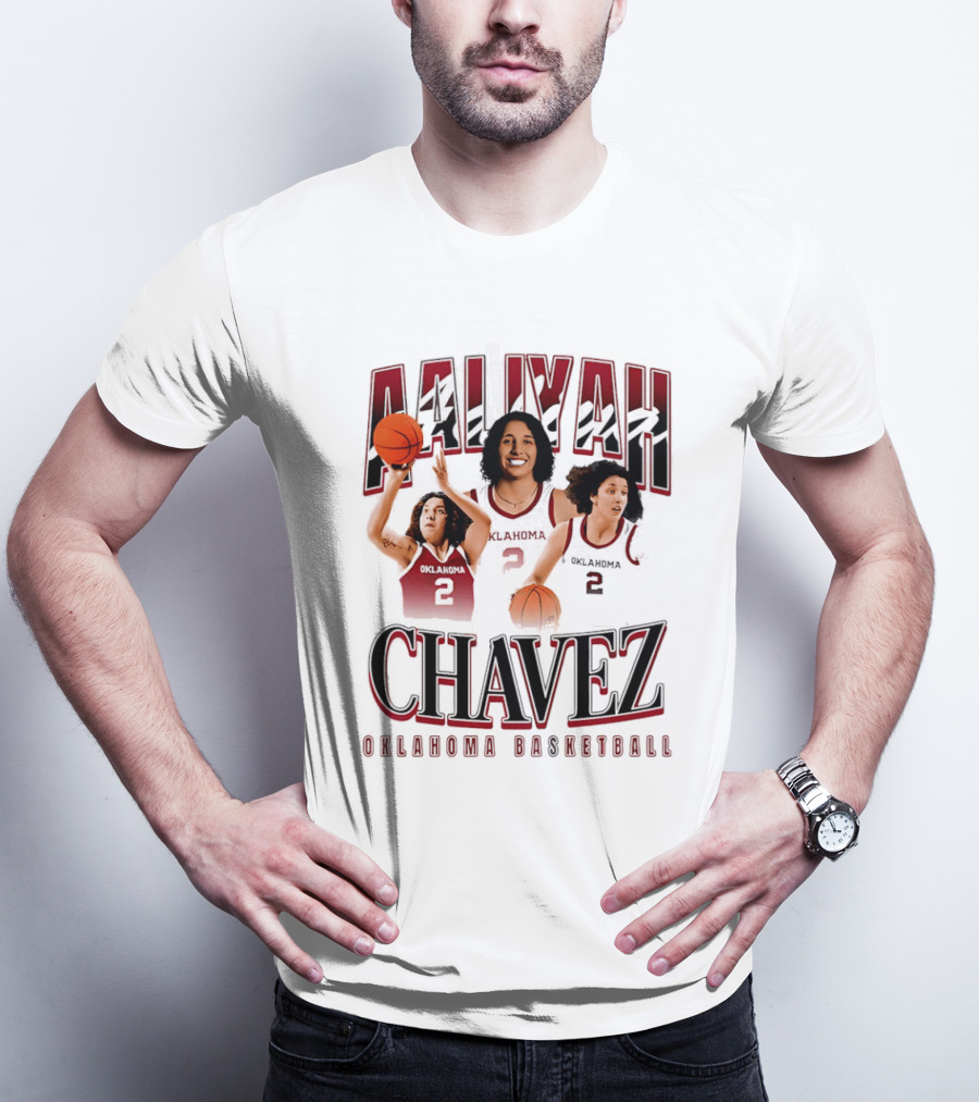Aaliyah Chavez Oklahoma Basketball Star Number 2 T-Shirt