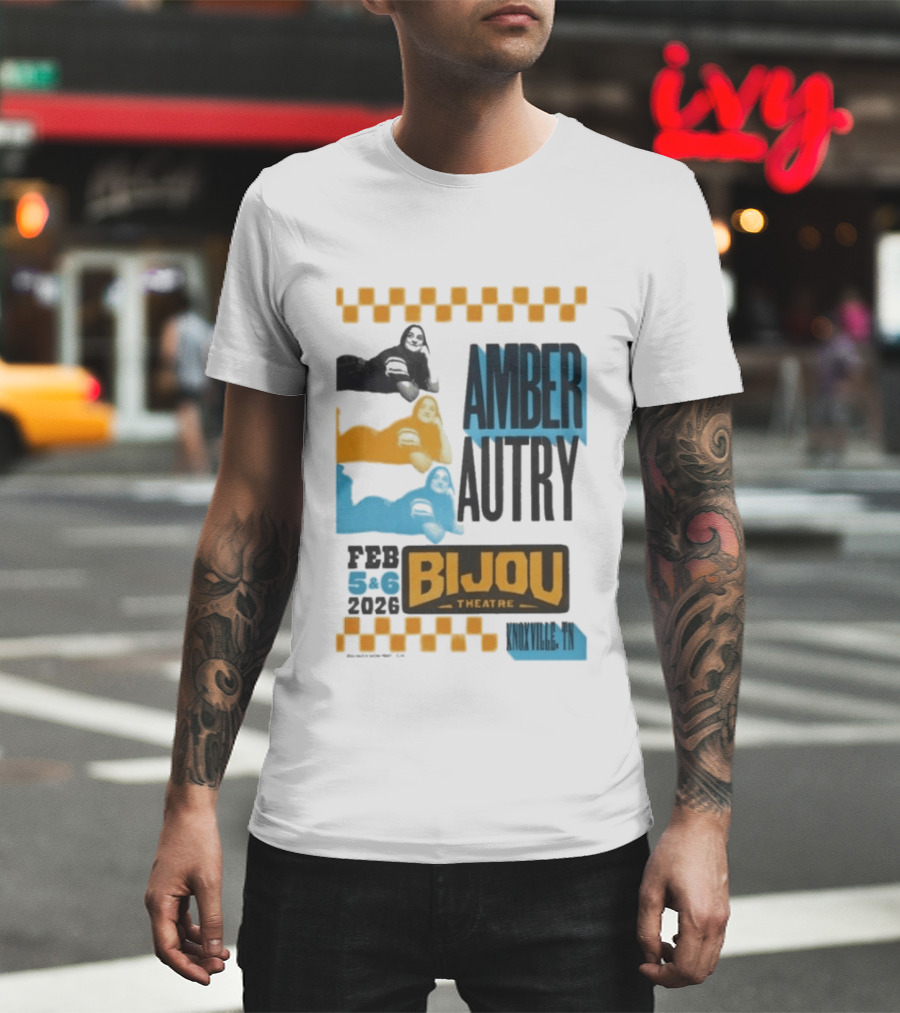 Amber Autry Live Comedy February 5 6 2026 Bijou Theatre Knoxville TN T-Shirt