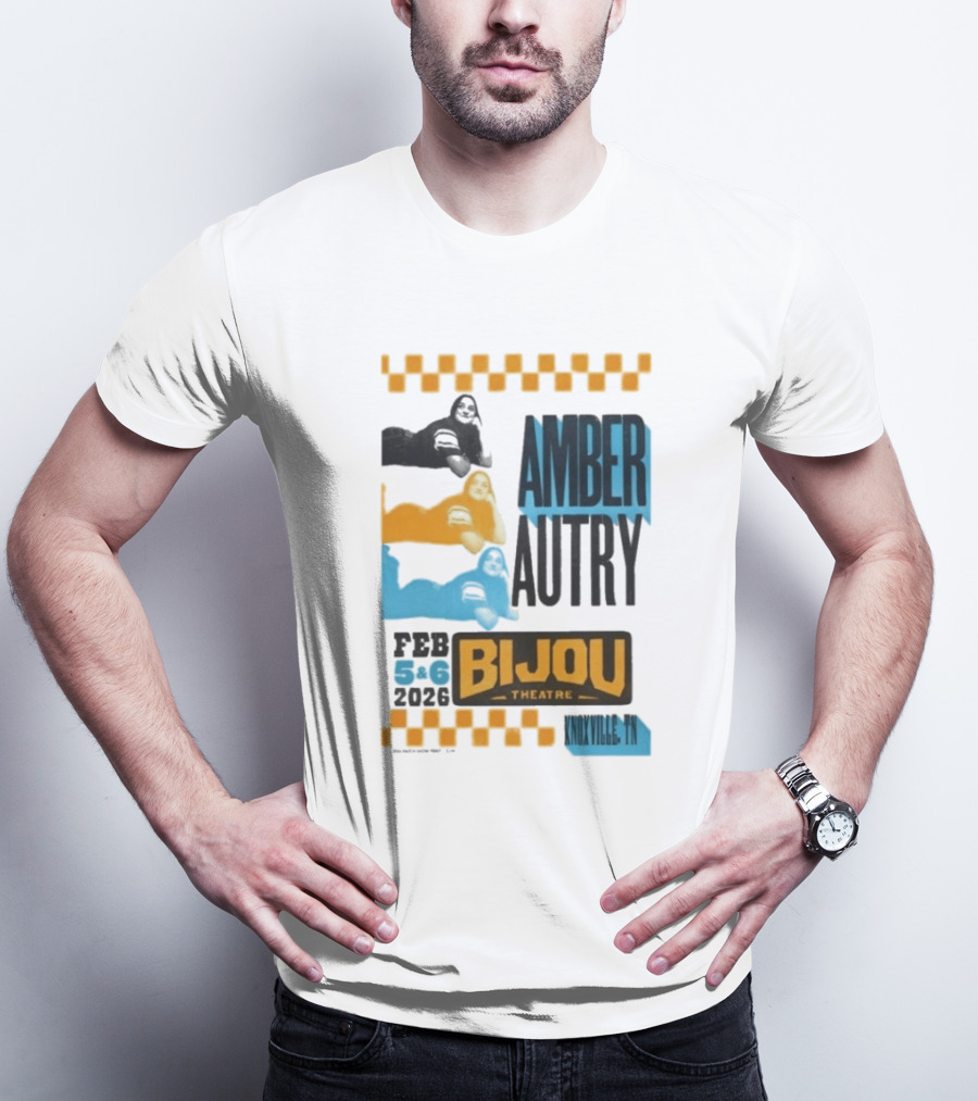 Amber Autry Live Comedy February 5 6 2026 Bijou Theatre Knoxville TN T-Shirt