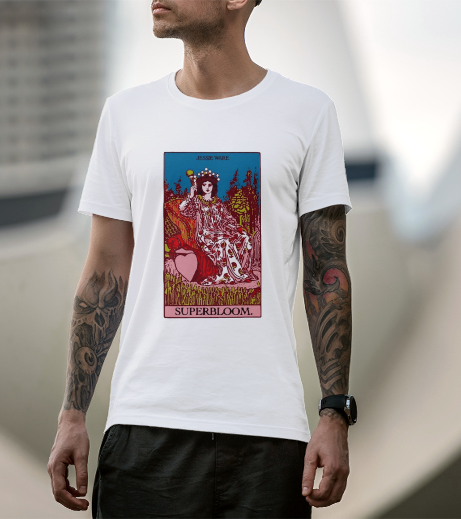 Jessie Ware Superbloom Tarot Empress Card T-Shirt