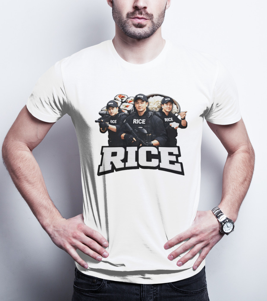 RICE Police Tactical Sushi Team T-Shirt