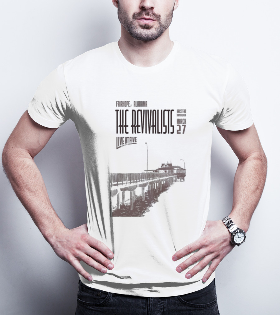 The Revivalists March 27 2026 Fairhope Alabama Steamboat T-Shirt