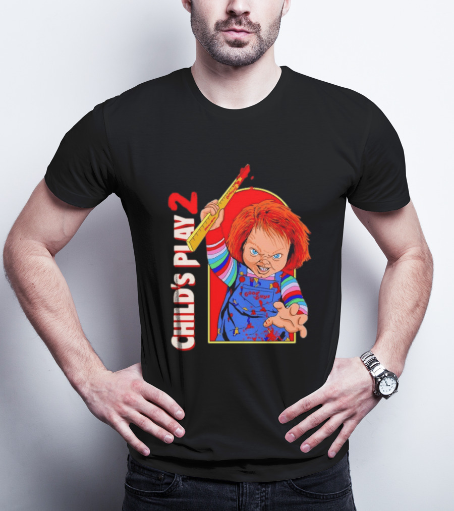 Child's Play 2 Chucky Good Guys Ruler T-Shirt