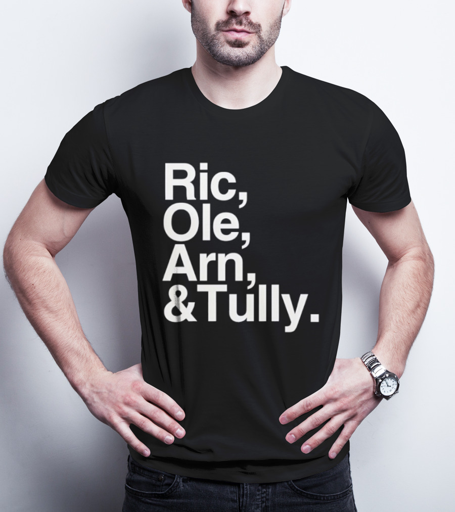 Ric Ole Arn & Tully Retro Wrestling Legends T-Shirt