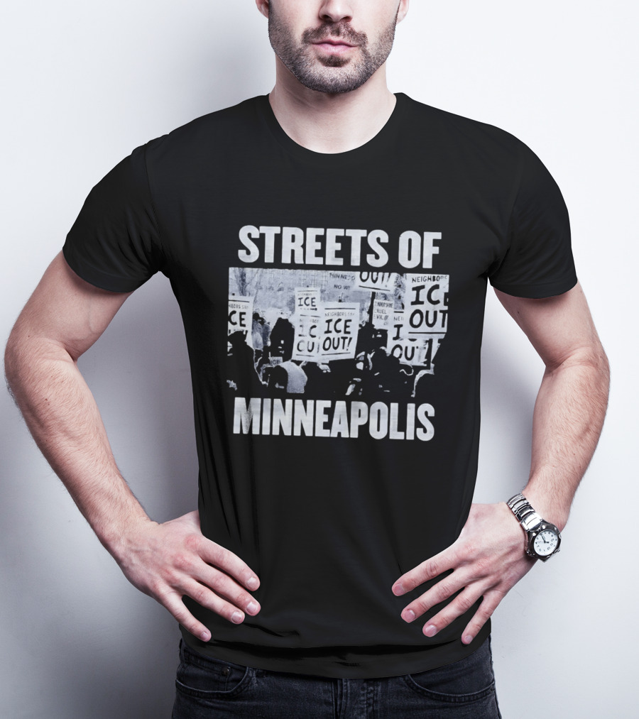 Streets Of Minneapolis Neighbors Say Ice Out T-Shirt