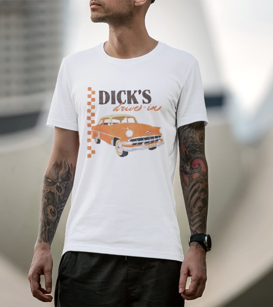 Dick's Drive In Vintage Car T-Shirt