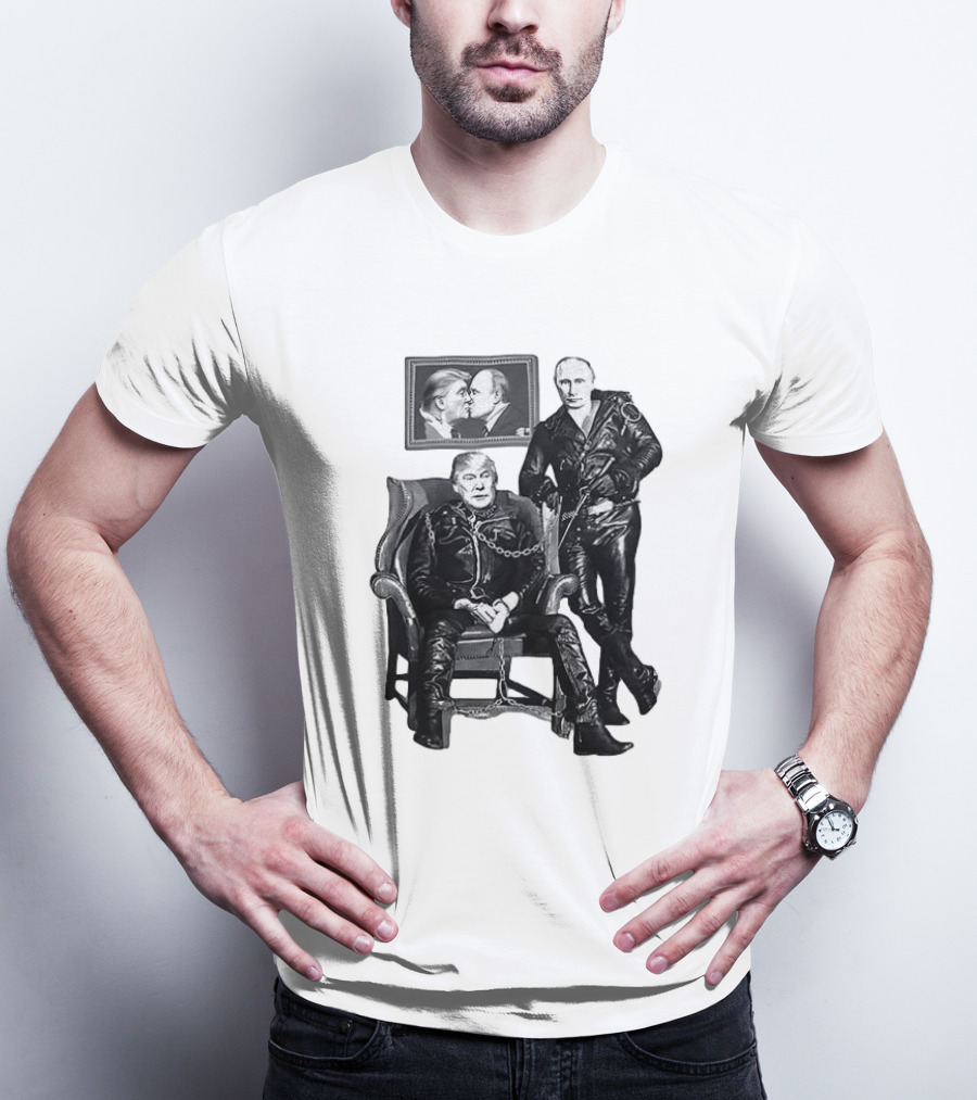 Ridley Heeter Trump Putin Chain And Leather Meme T-Shirt