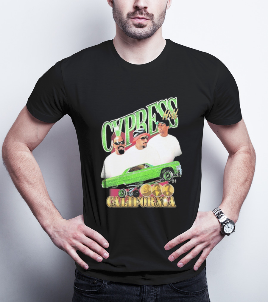 Cypress Hill California Lowrider Urban Style Hip Hop T-Shirt