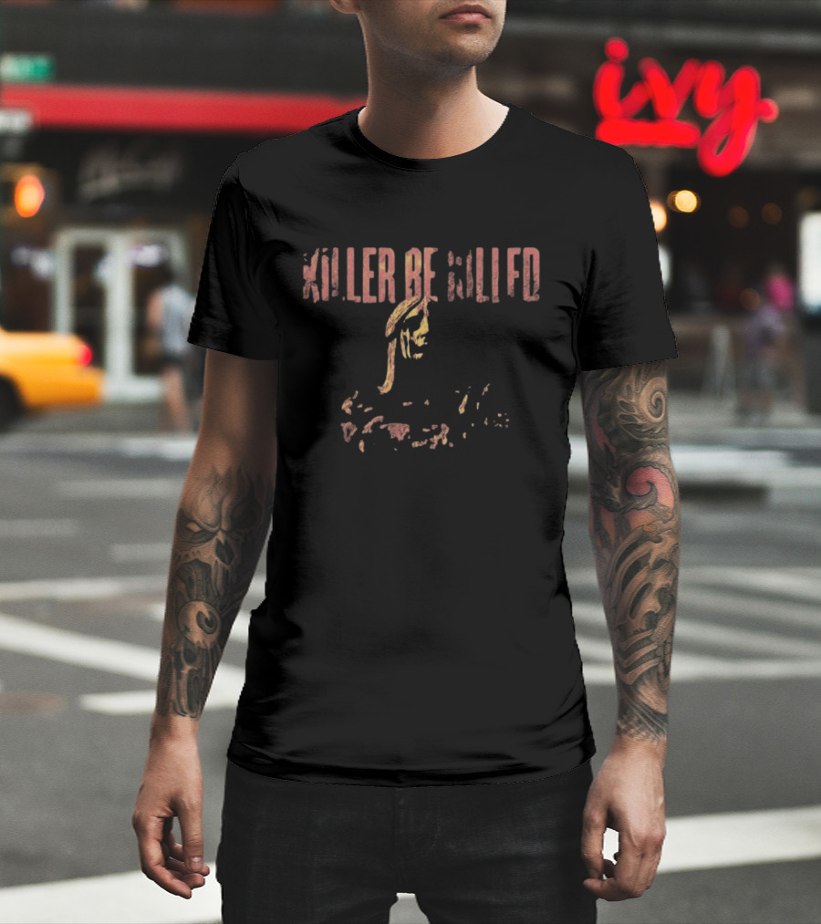 Killer Be Killed Reluctant Hero Statue Bust T-Shirt