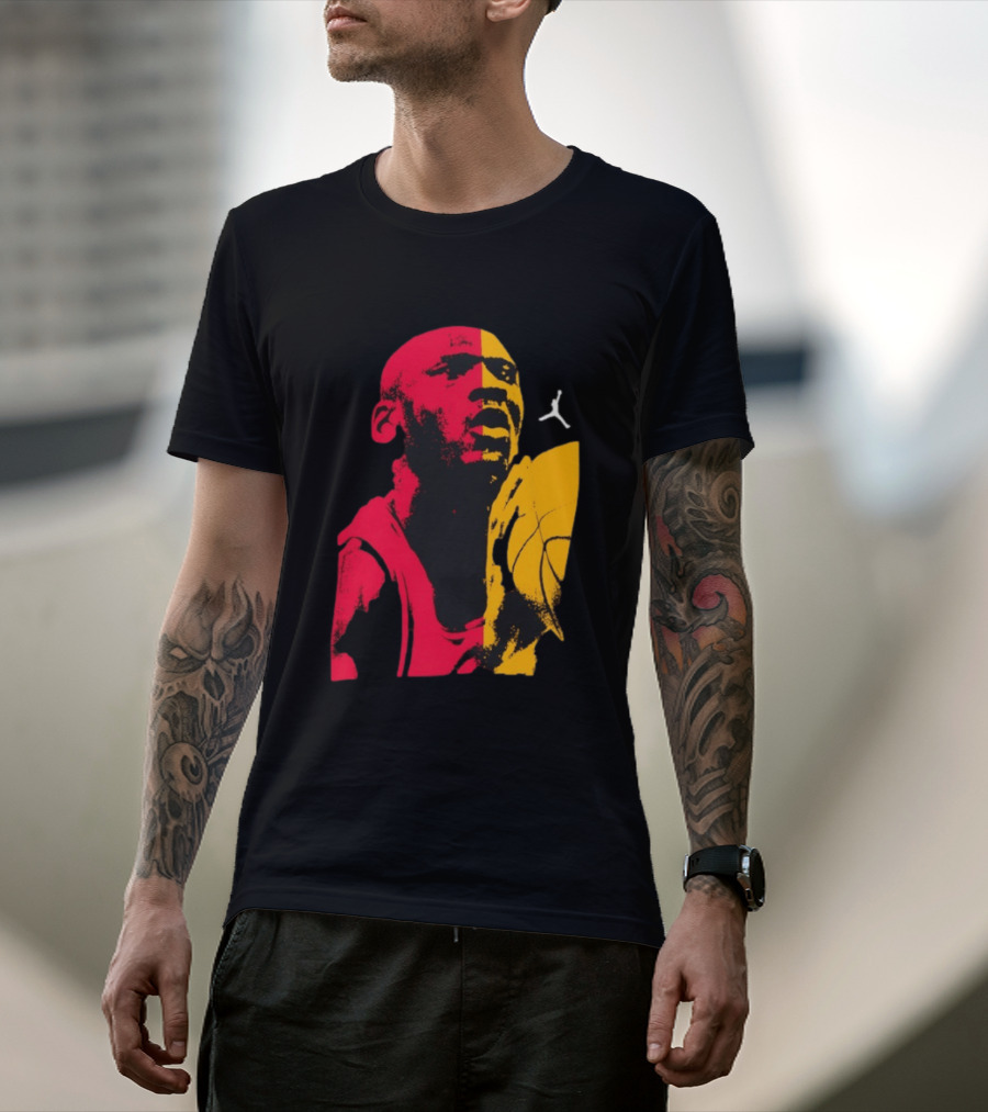 Michael Jordan 1985 Chicago Bulls Retro Basketball Legend T-Shirt