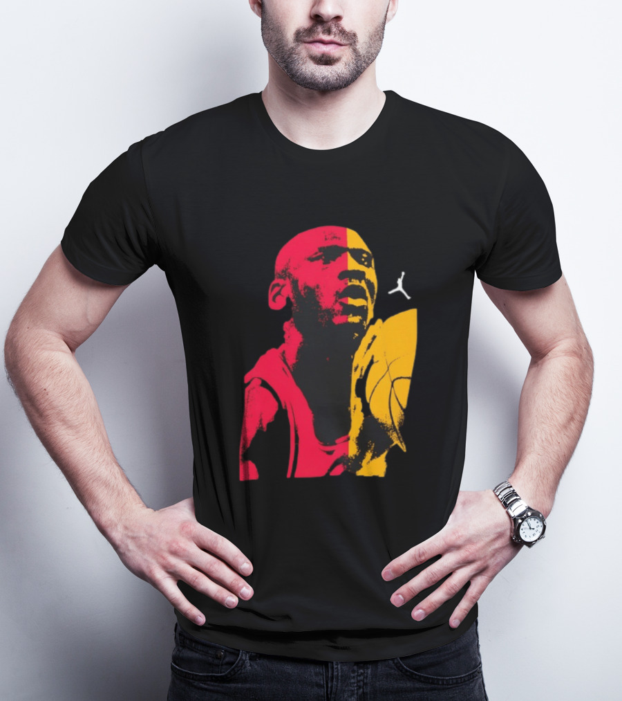 Michael Jordan 1985 Chicago Bulls Retro Basketball Legend T-Shirt