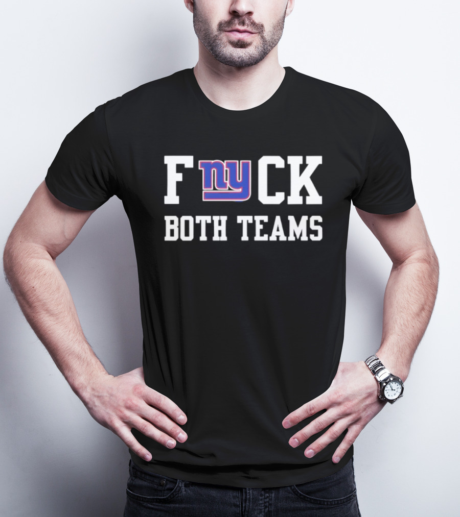F NY CK Both Teams NY Giants T-Shirt
