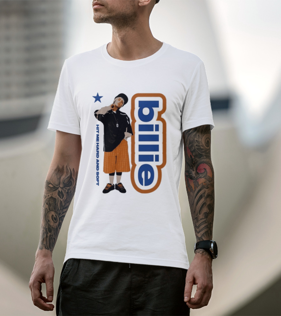 Billie Eilish Lean Hit Me Hard And Soft Tour 2024 2025 Star T-Shirt