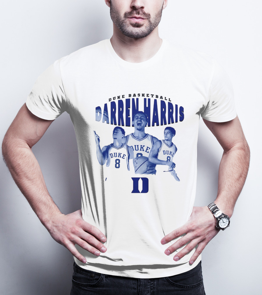 Duke Basketball Darren Harris 8 T-Shirt