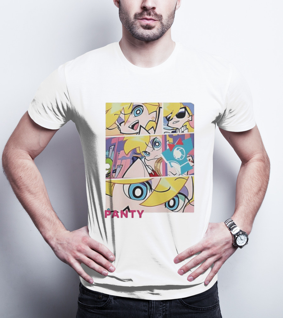 Panty Anarchy Anime Series Panty & Stocking With Garterbelt Visual Compilation T-Shirt