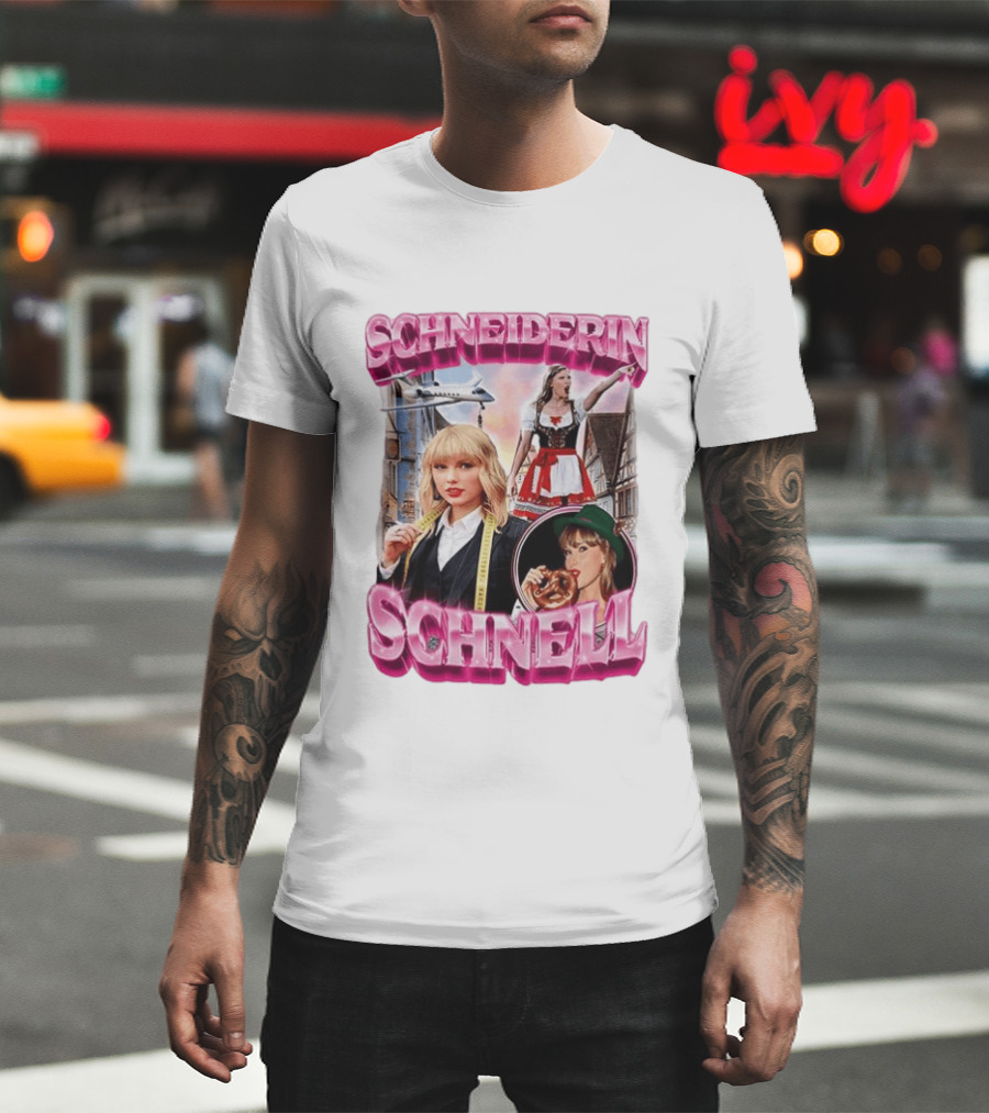 Schneiderin Schnell Taylor 90s Vintage German Fashion T-Shirt
