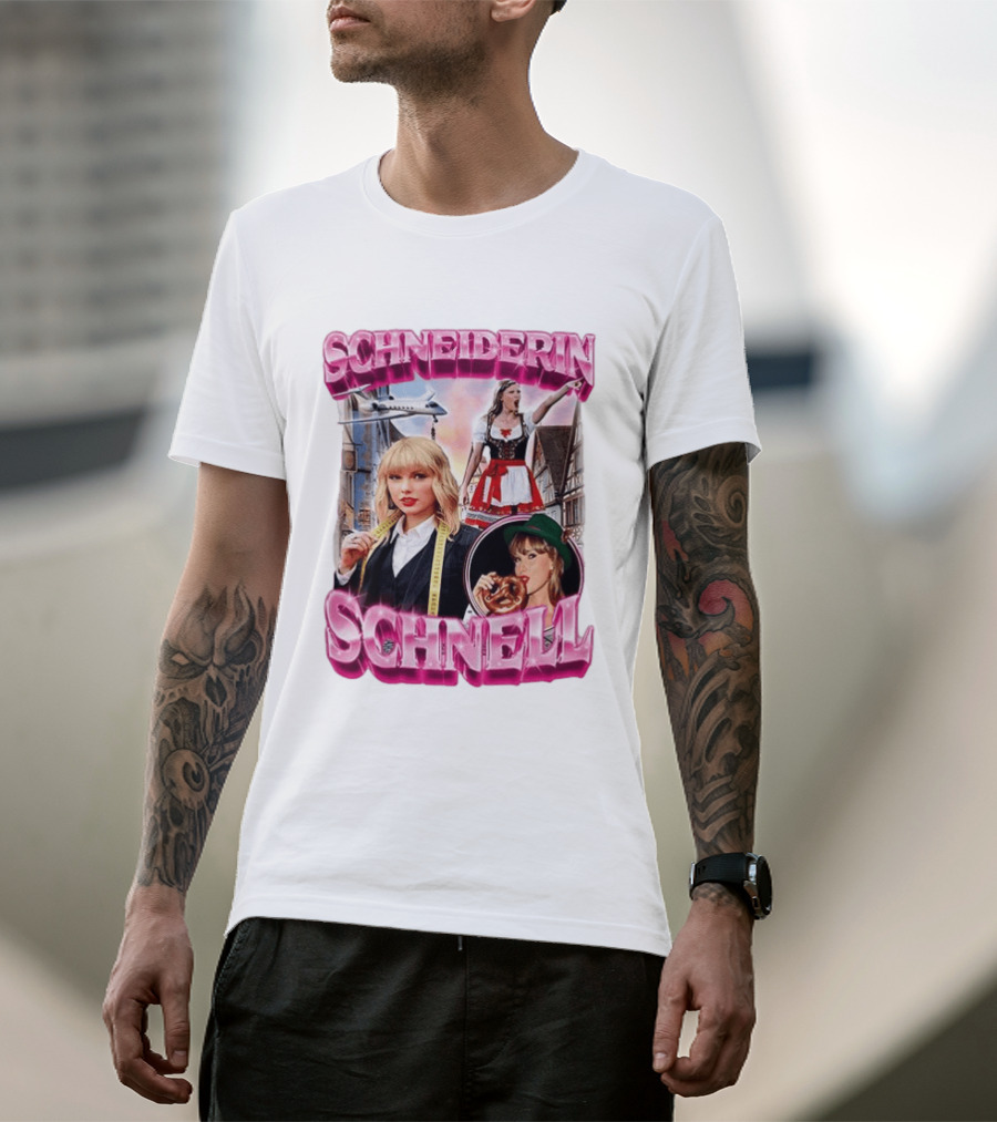 Schneiderin Schnell Taylor 90s Vintage German Fashion T-Shirt