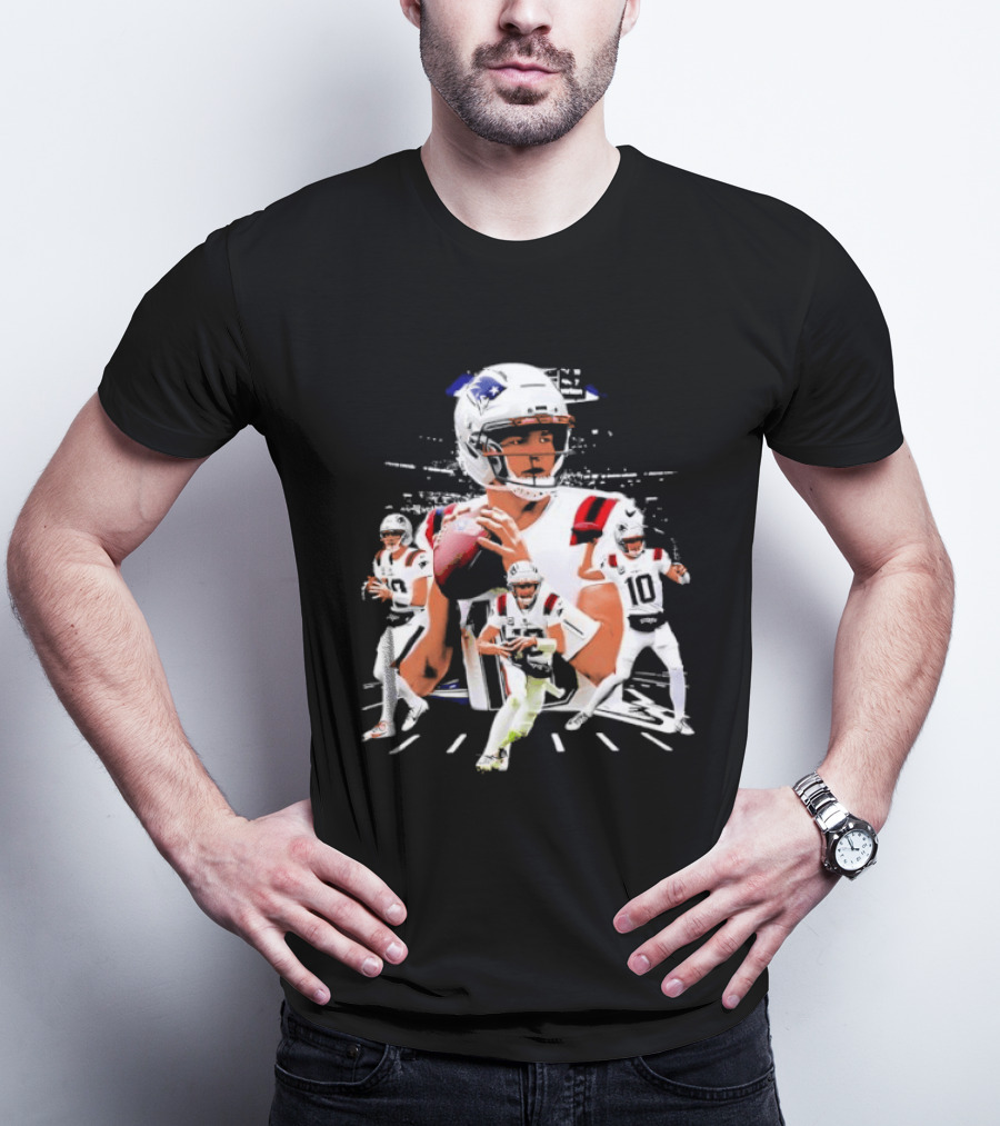 Drake Maye 2026 Highlights Football Quarterback Moments T-Shirt