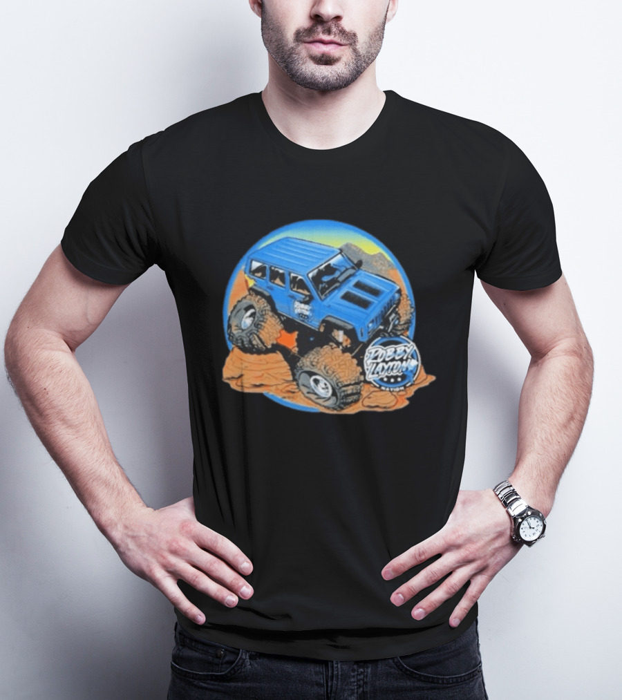Robby Layton Nation Off Road 4x4 Adventure Jeep Truck T-Shirt