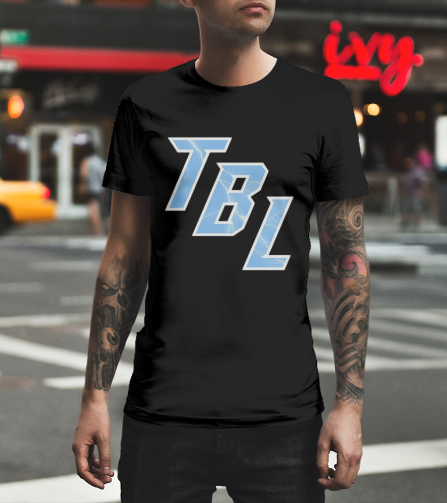 Tampa Bay Lightning TBL 2026 Performance Lightning Bolt T-Shirt
