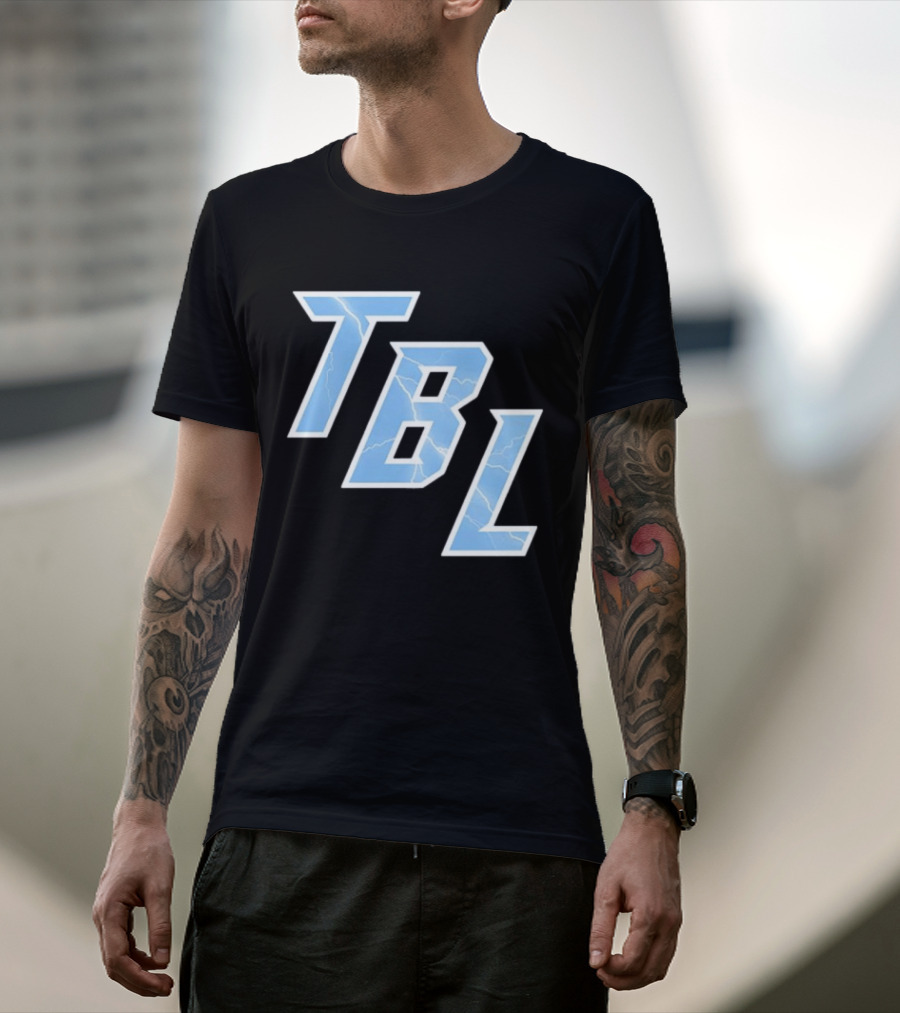 Tampa Bay Lightning TBL 2026 Performance Lightning Bolt T-Shirt
