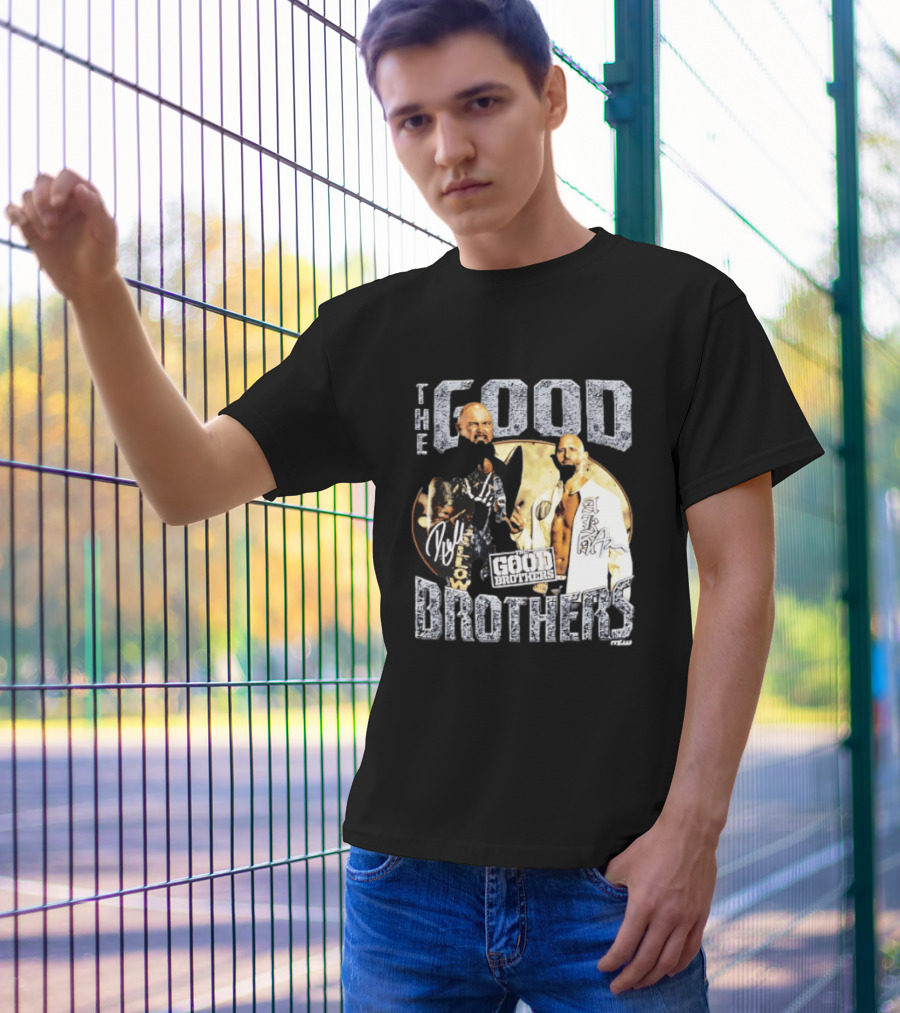 The Good Brothers Built Different Wrestling Signature Series T-Shirt
