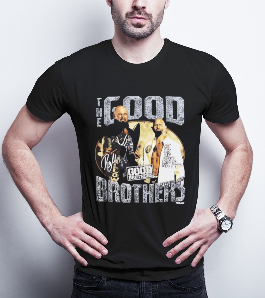 The Good Brothers Built Different Wrestling Signature Series T-Shirt