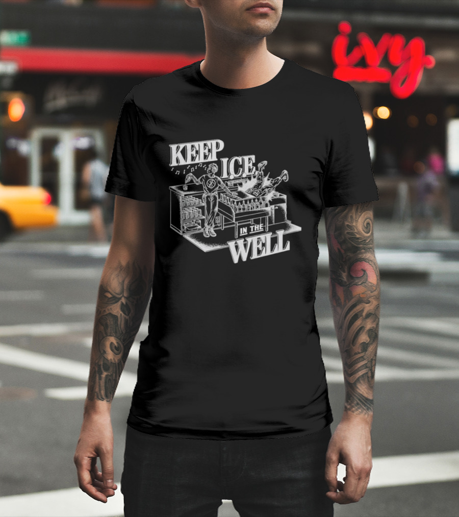Keep Ice In Teh Well Psychedelic Band T-Shirt