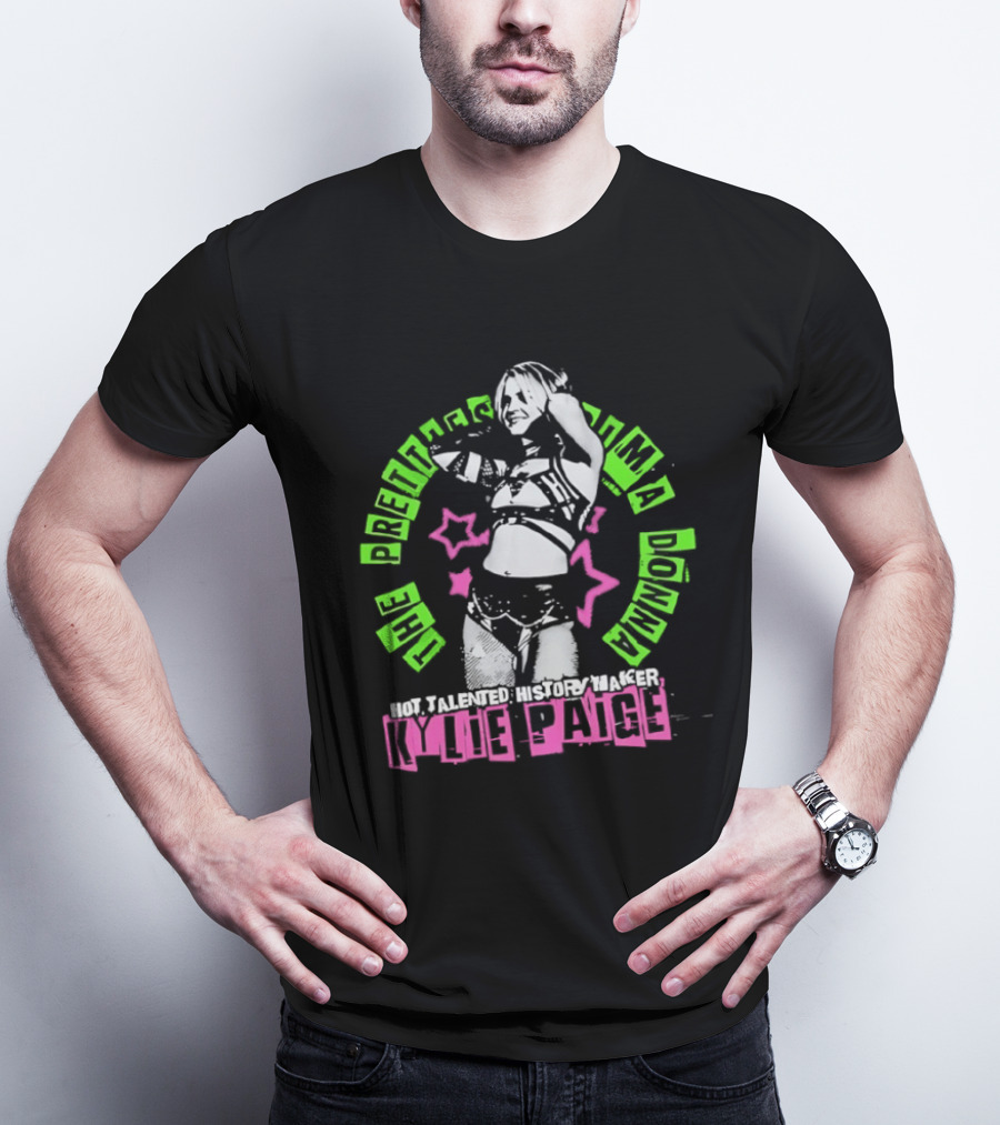 Reblogged From Drama Llama Hot Talented History Maker Kylie Paige T-Shirt