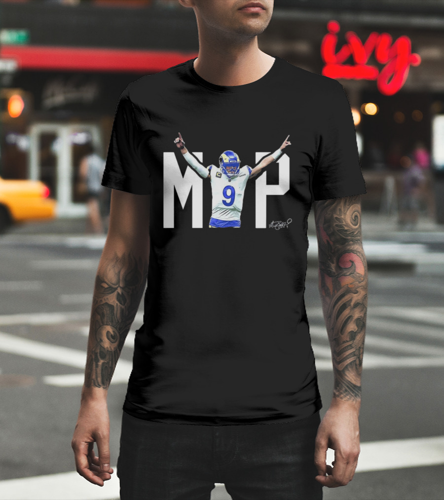 Matthew Stafford Rams MVP 2025 Signature Edition T-Shirt