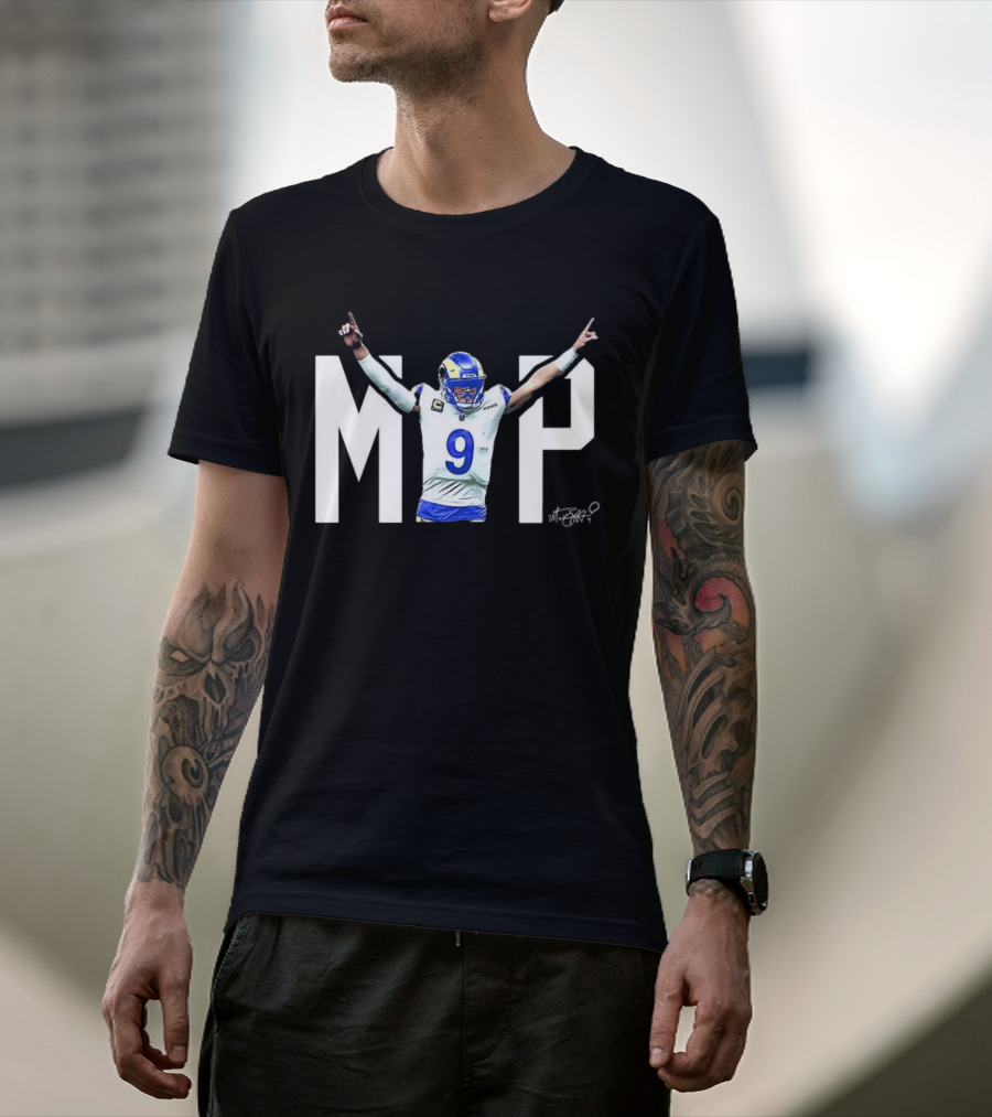 Matthew Stafford Rams MVP 2025 Signature Edition T-Shirt